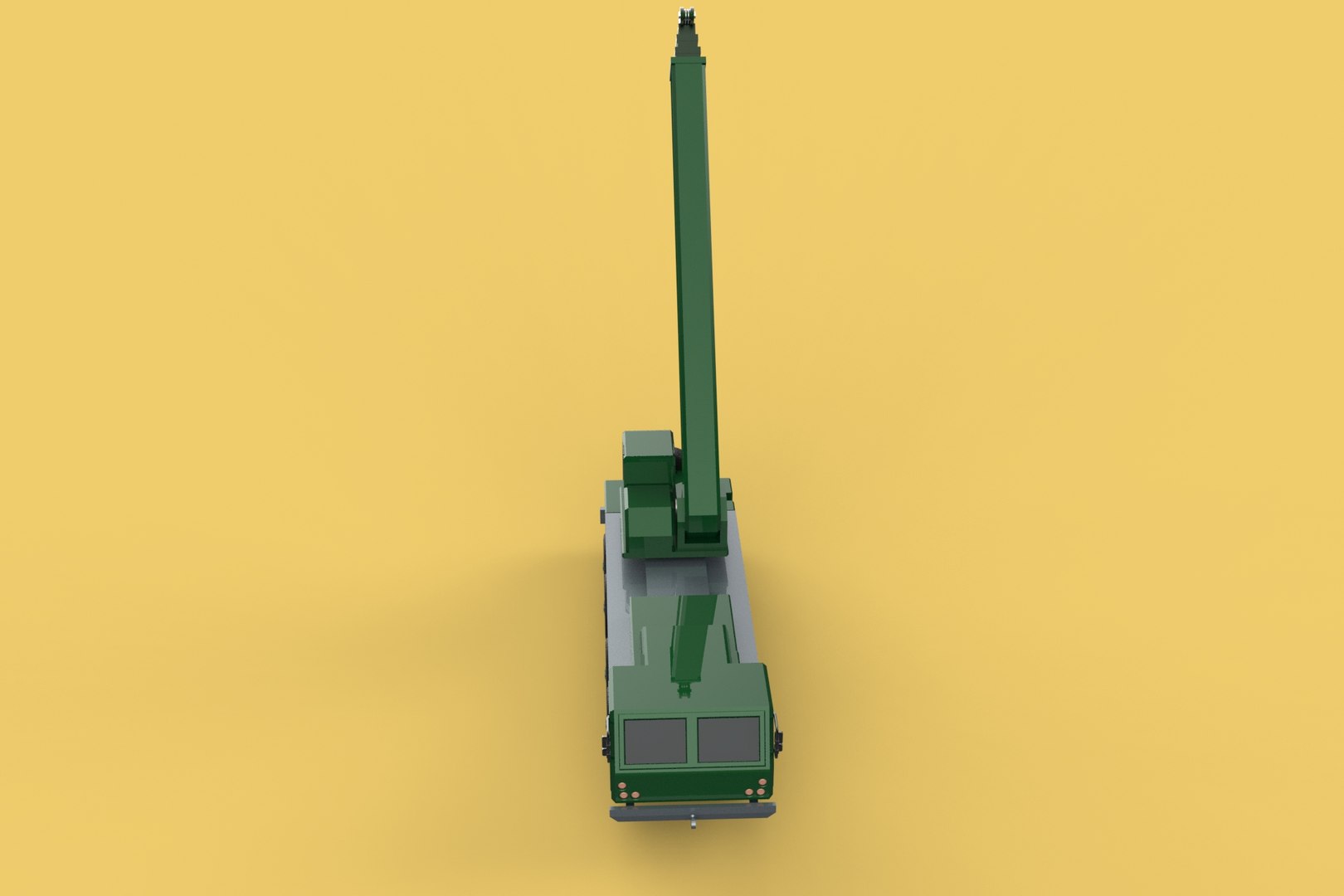 3D ARMY MILITARY RESCUE ARMOURED CRANE WRECKER TRUCK WINCH WINCHES ...