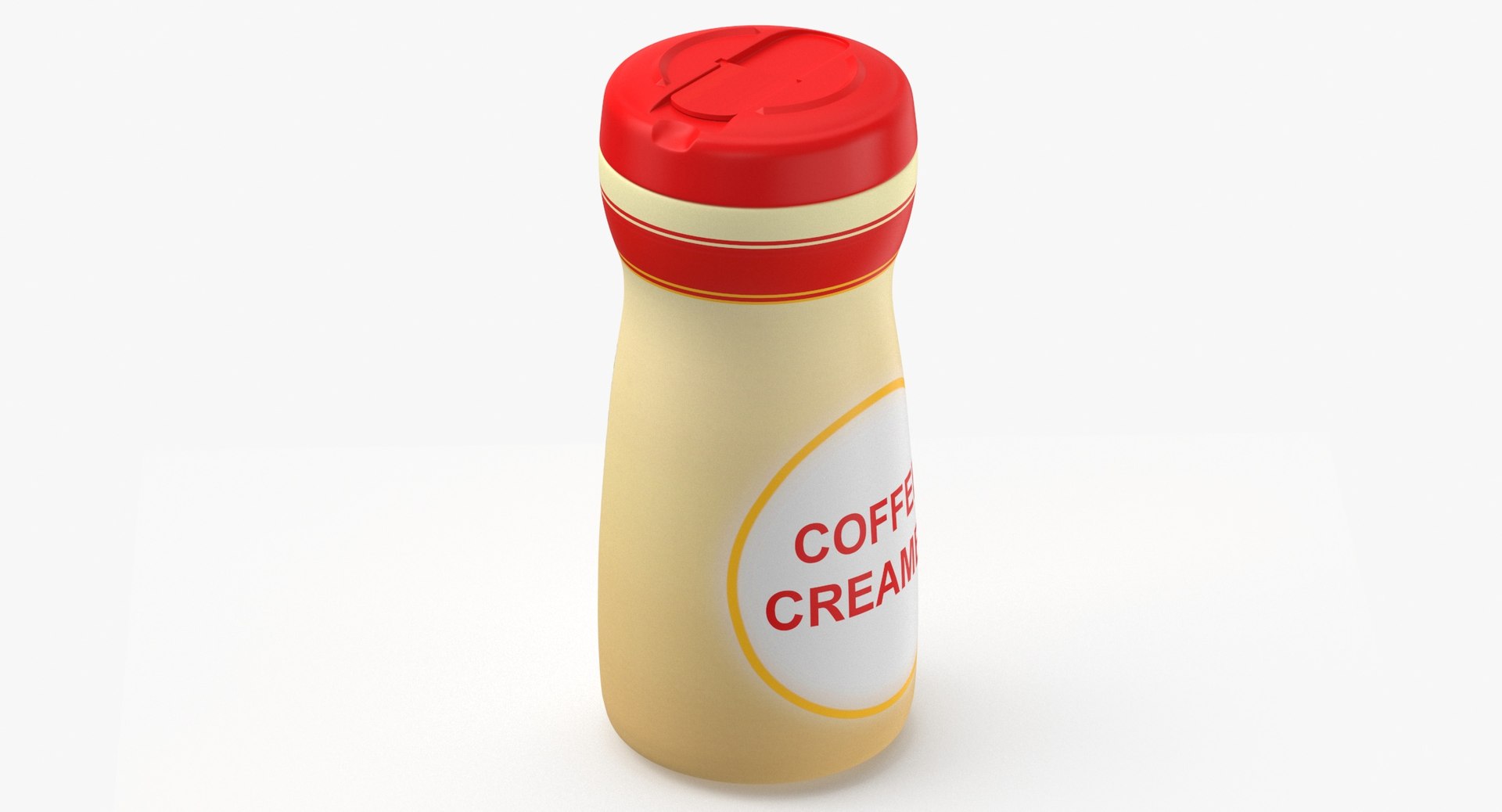 Dry Coffee Creamer Generic Label 3D Model - TurboSquid 1991503