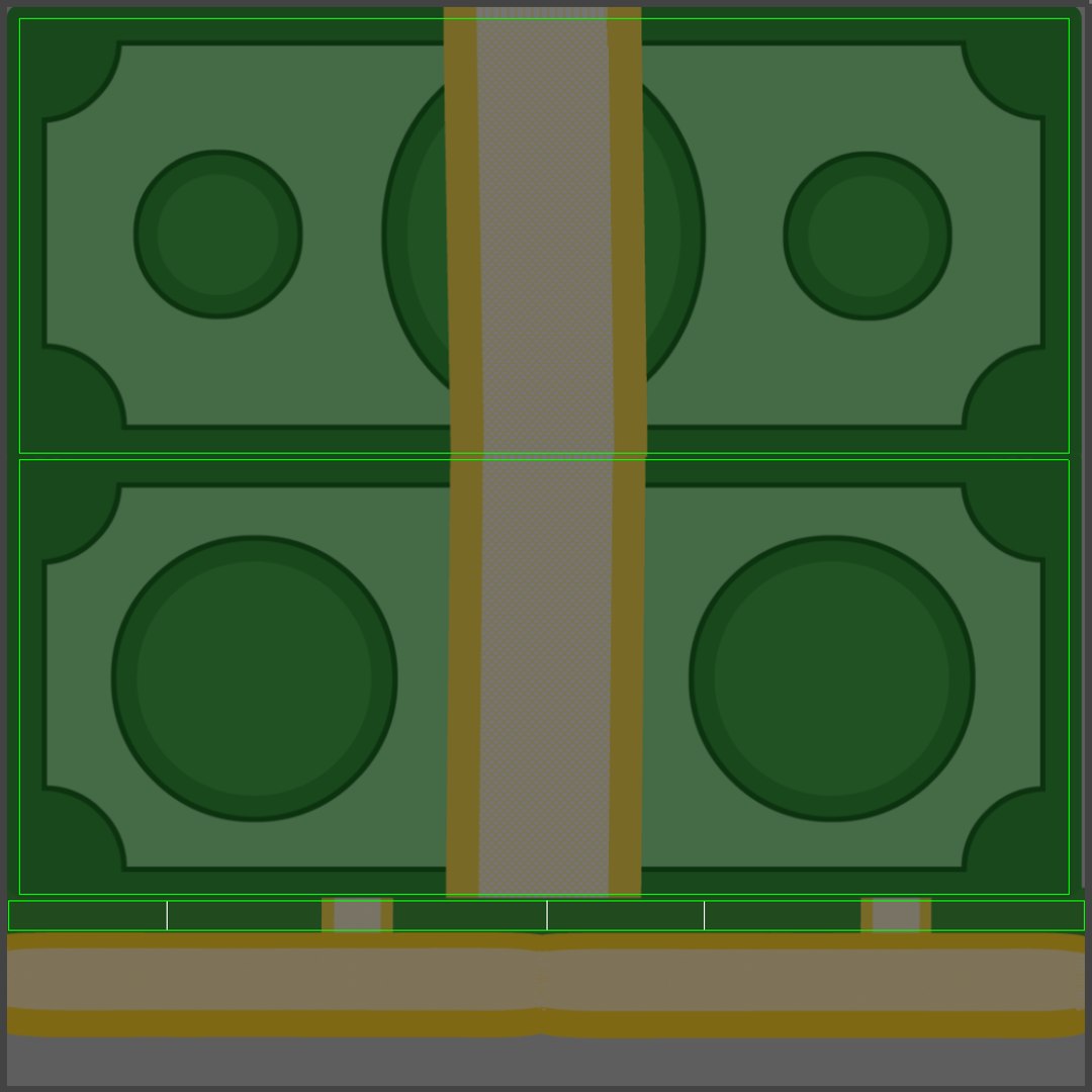 3D Stack Of Cartoon Money Bills Low Poly V1 Model - TurboSquid 2012617