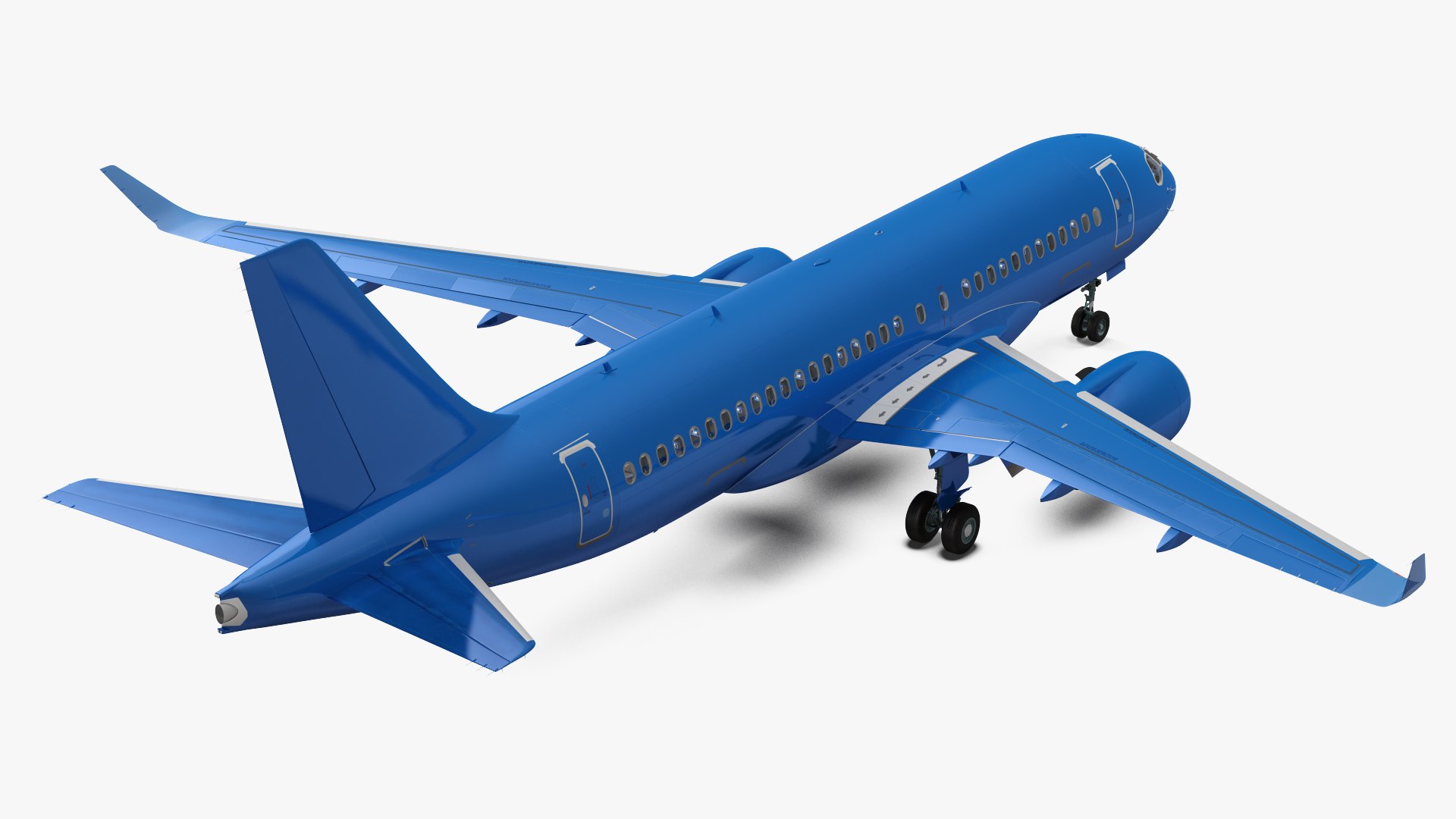 Airbus a220 100 interior 3D model - TurboSquid 1602764