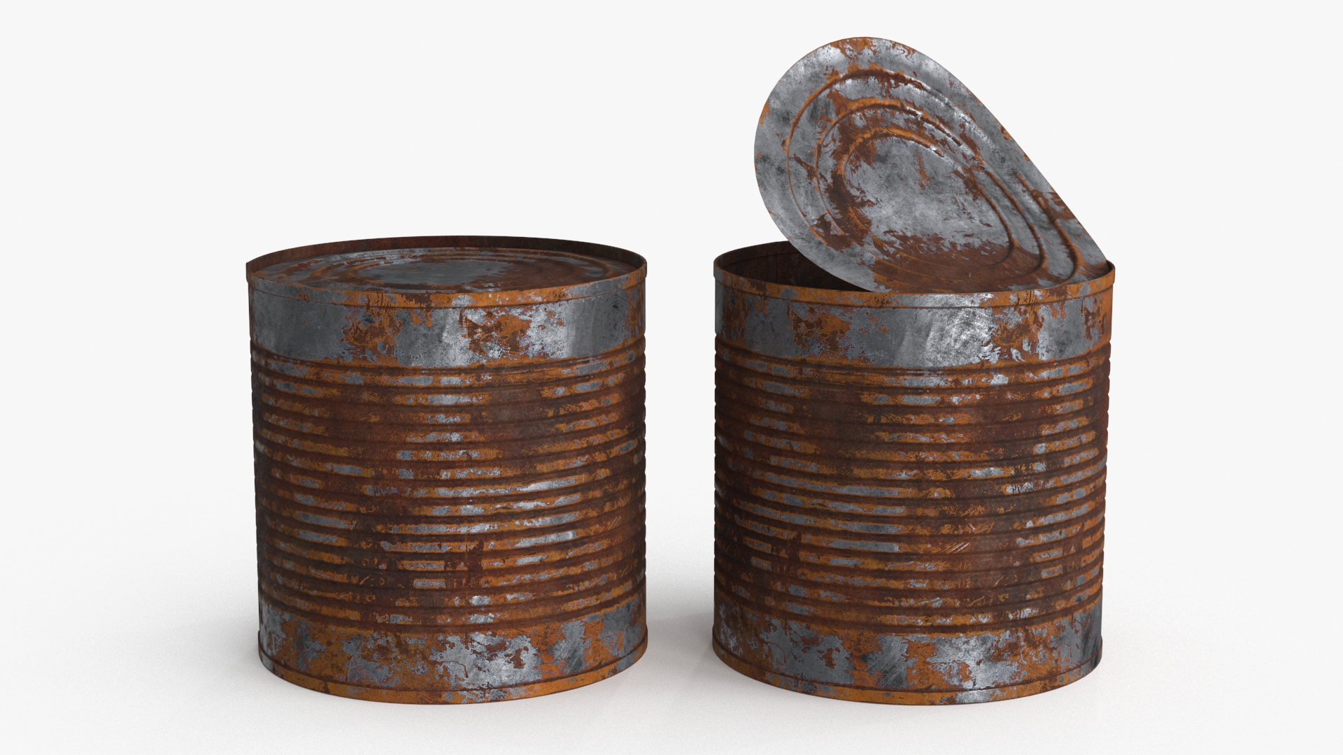 3D Tin Can V4 Rust - TurboSquid 2252701