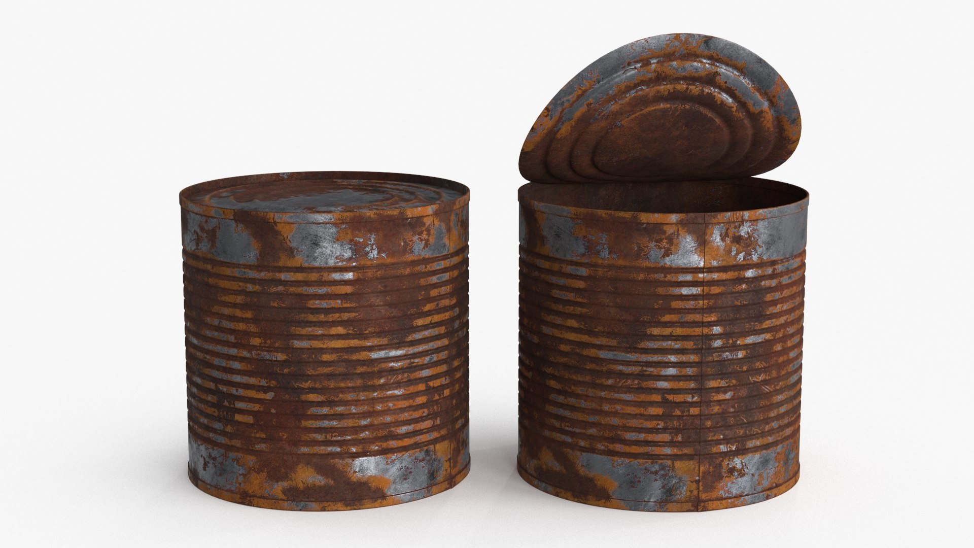 3D Tin Can V4 Rust - TurboSquid 2252701