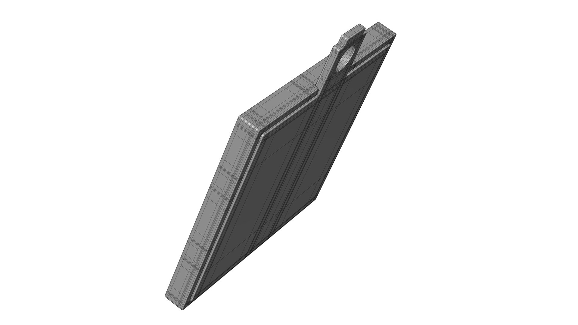 3D H Bone Pendant With Stones - TurboSquid 1936740