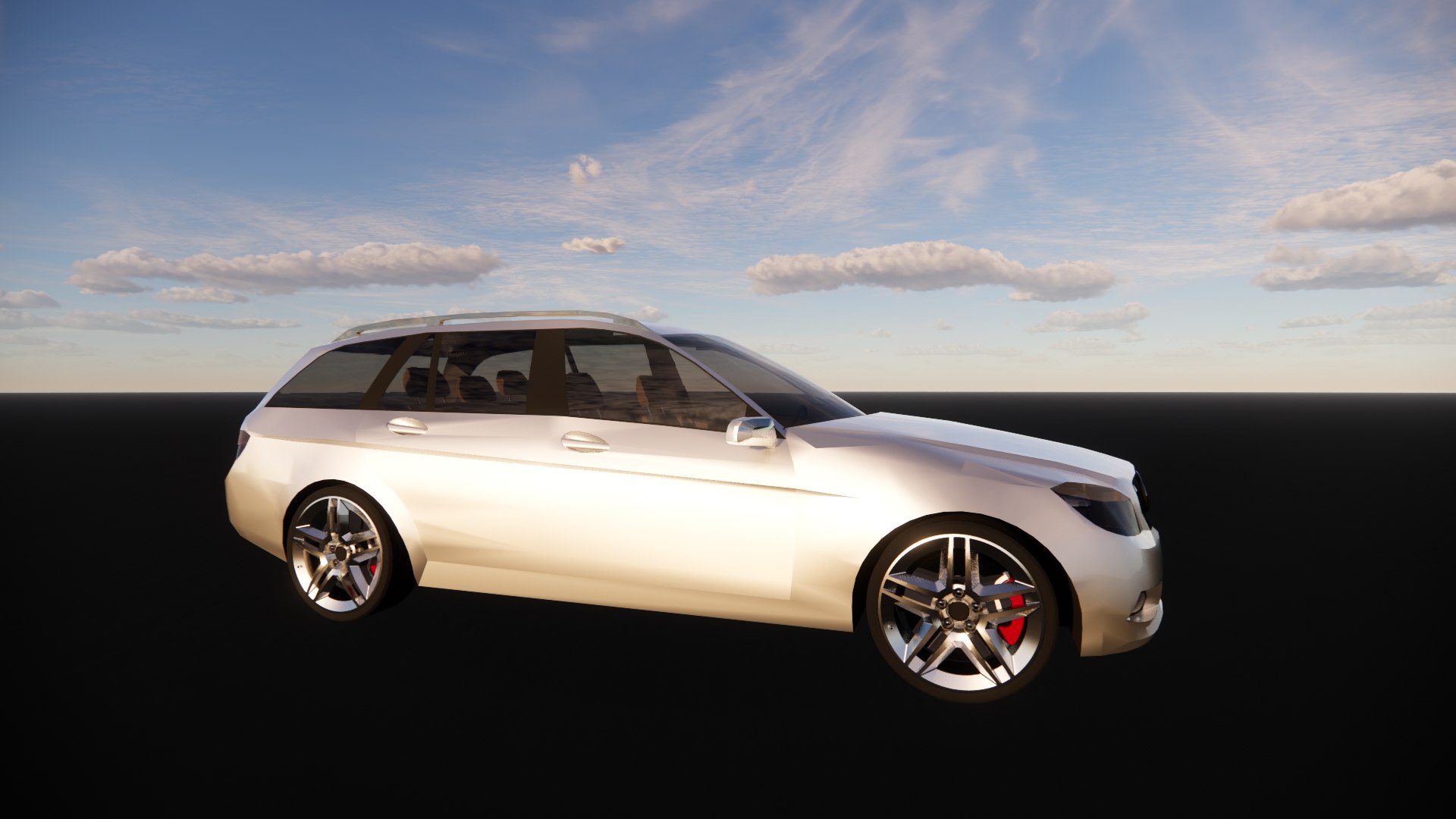 3D Mercedes-class-c - TurboSquid 2117621