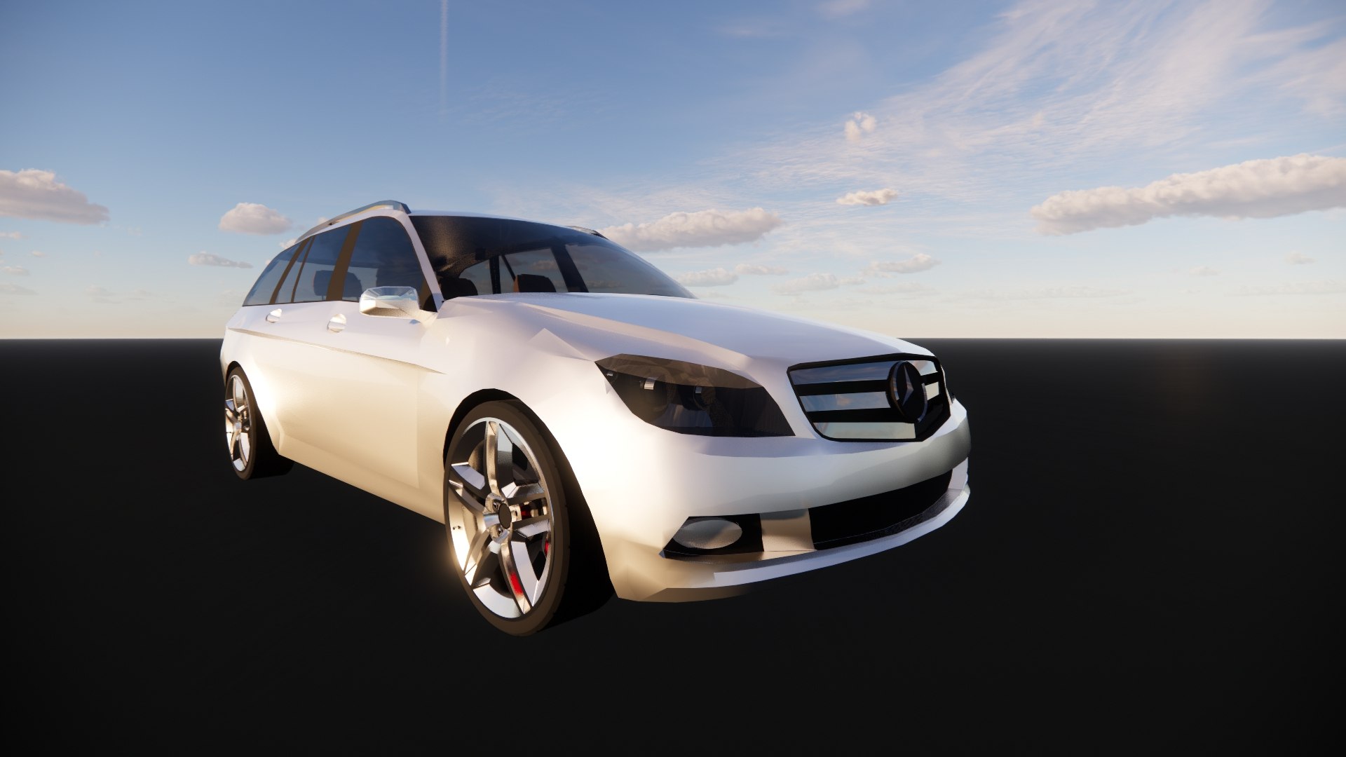 3D Mercedes-class-c - TurboSquid 2117621