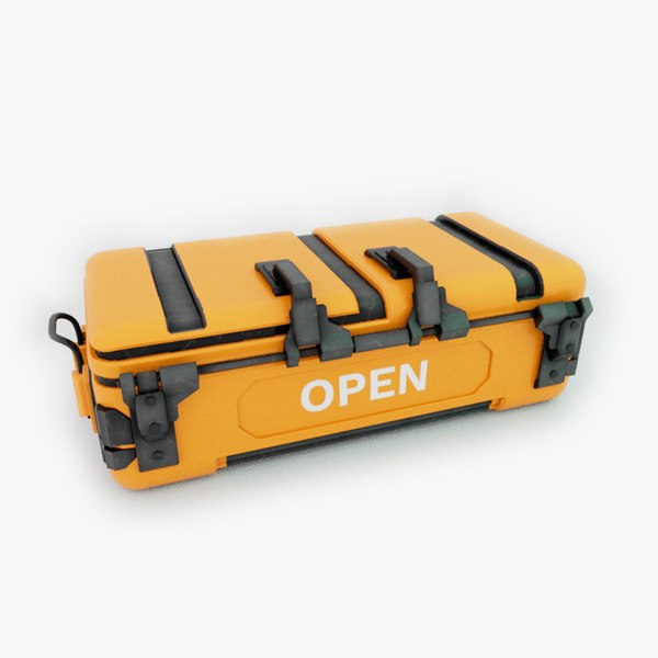 3D Sci-Fi Crate With Unreal Engine BP model - TurboSquid 1852033