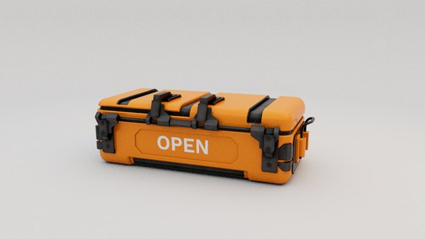 3D Sci-Fi Crate With Unreal Engine BP model - TurboSquid 1852033