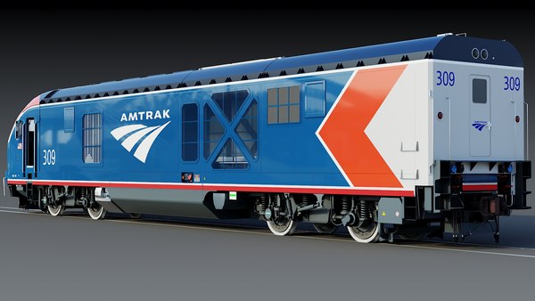 modelo 3d AMTRAK Locomotive ALC-42 - TurboSquid 1991997