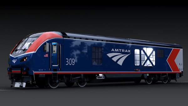 3D AMTRAK Locomotive ALC-42 - TurboSquid 1991997