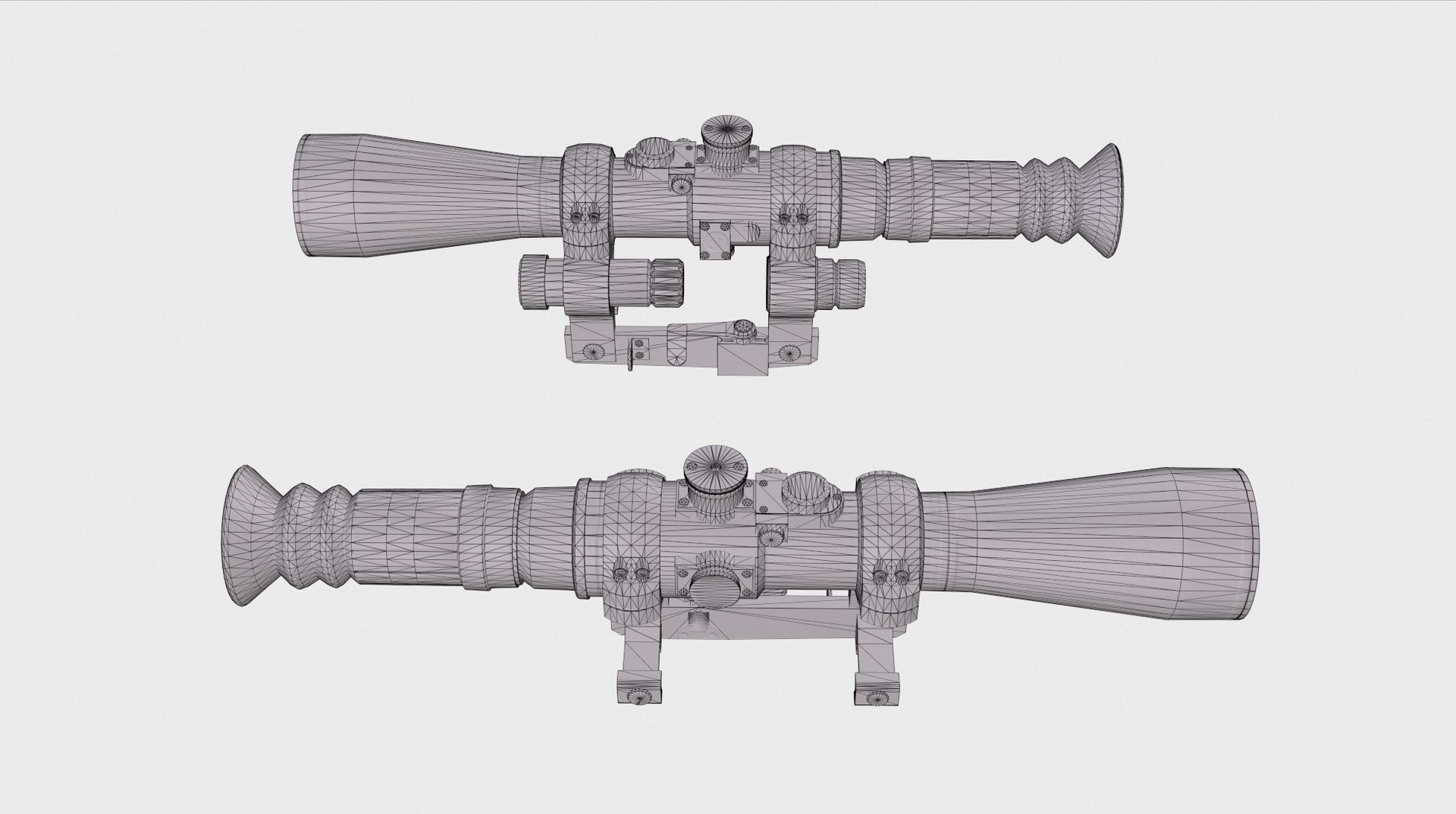 3D Optical Scope 103 PBR - TurboSquid 2242051