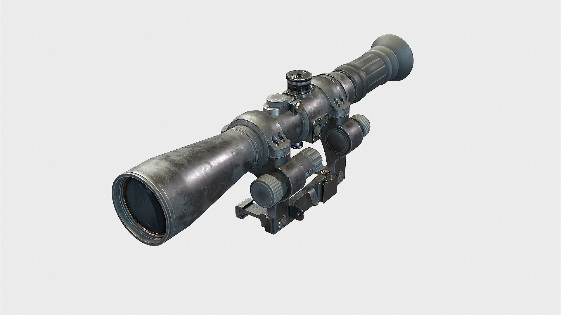 3D Optical Scope 103 PBR - TurboSquid 2242051