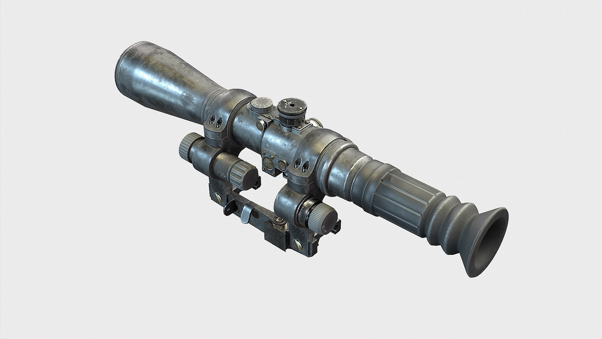 3D Optical Scope 103 PBR - TurboSquid 2242051