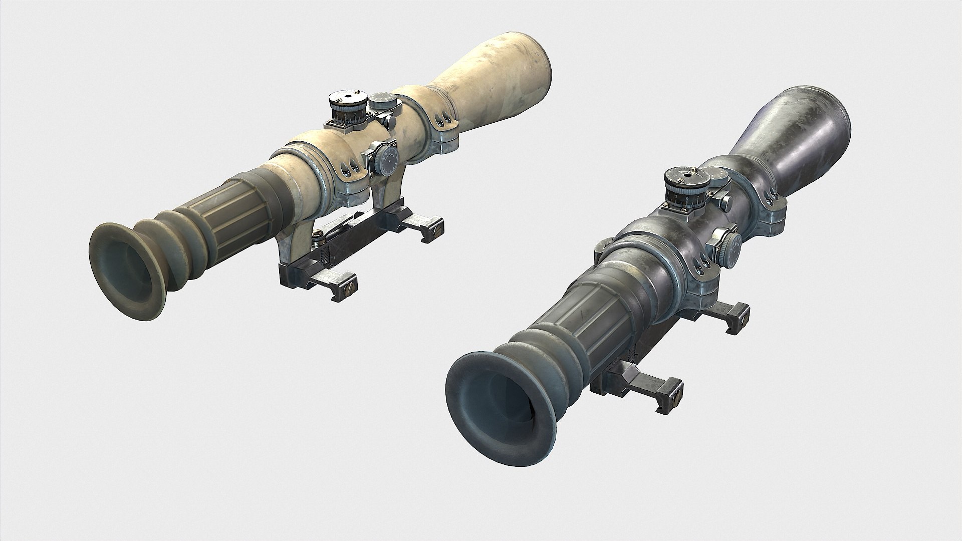 3D Optical Scope 103 PBR - TurboSquid 2242051