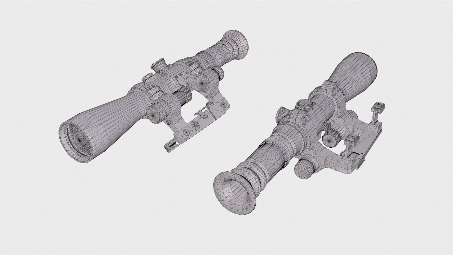 3D Optical Scope 103 PBR - TurboSquid 2242051