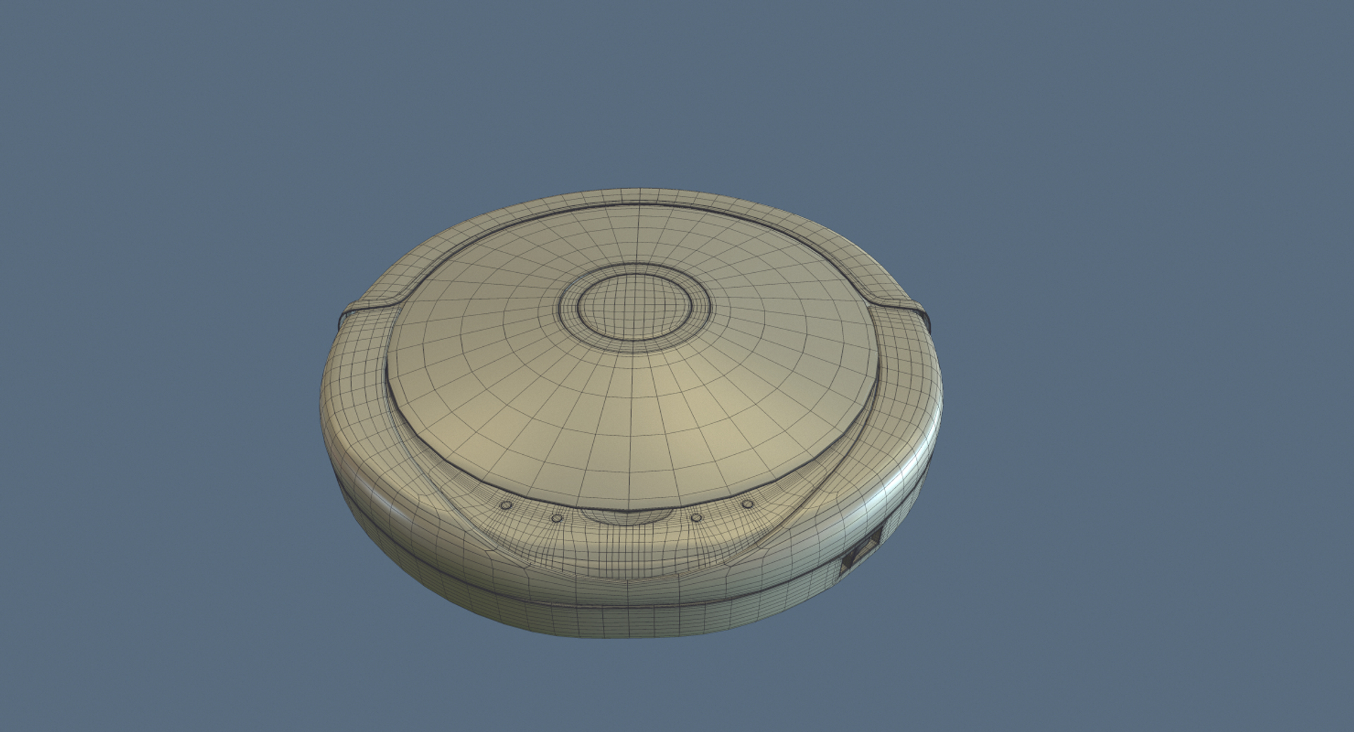 3d Model Robot Vacuum Cleaner Agait