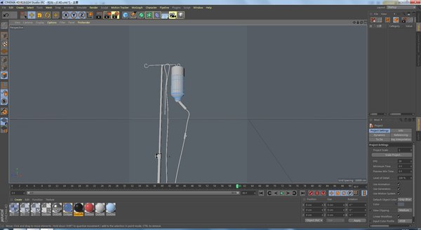 3D three-dimensional blue and 3D model - TurboSquid 2048608