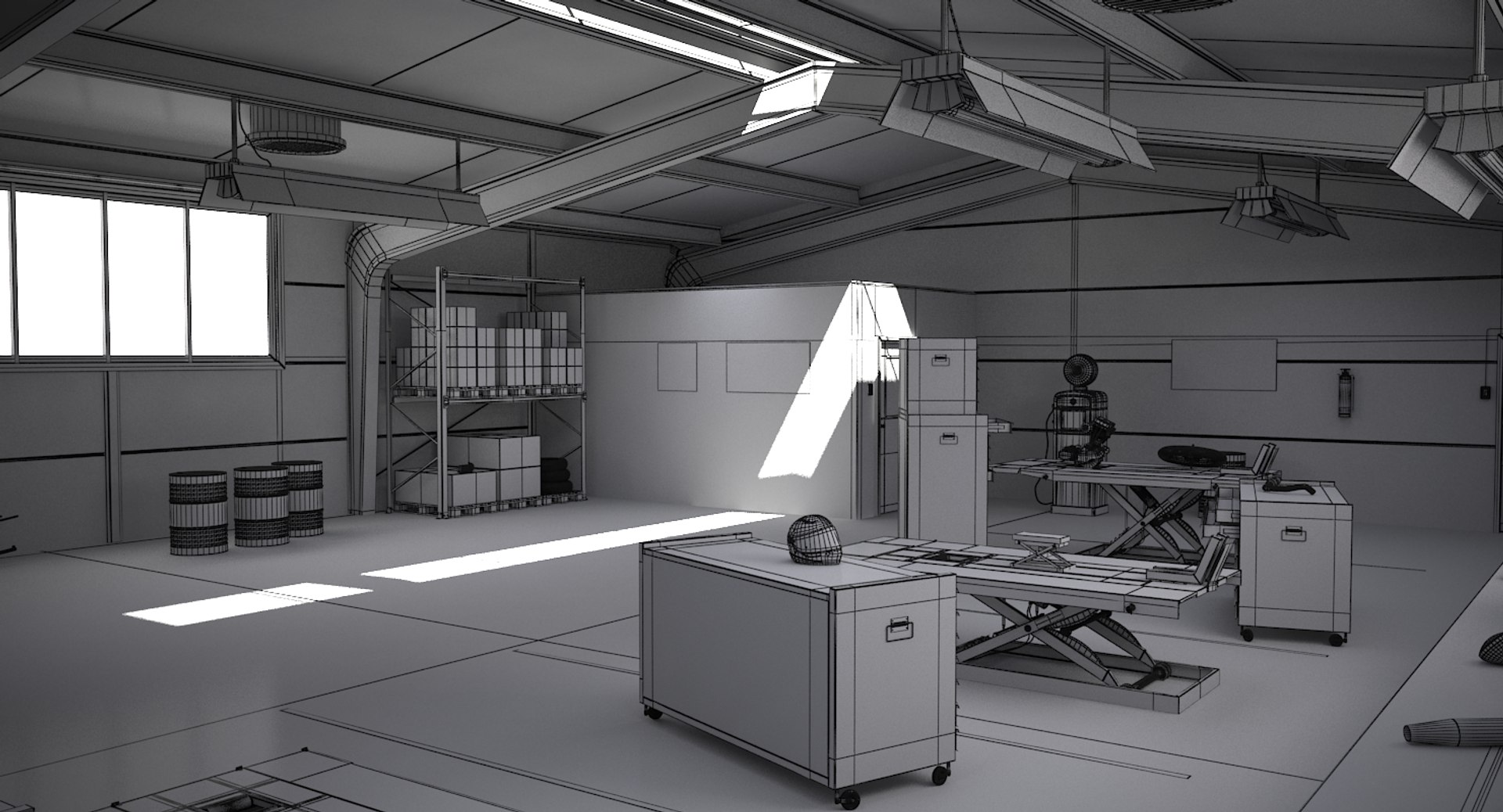 Motorcycle Service 3D Model - TurboSquid 1391405