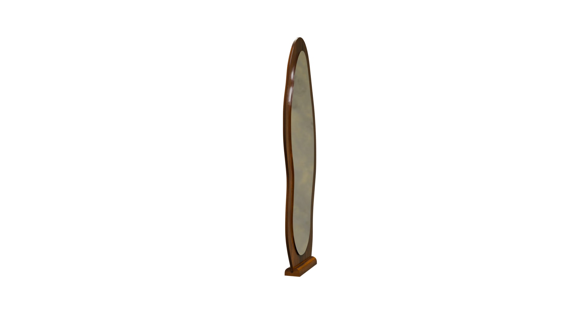 Modern Irregular Full Length Mirror Model - TurboSquid 2341677