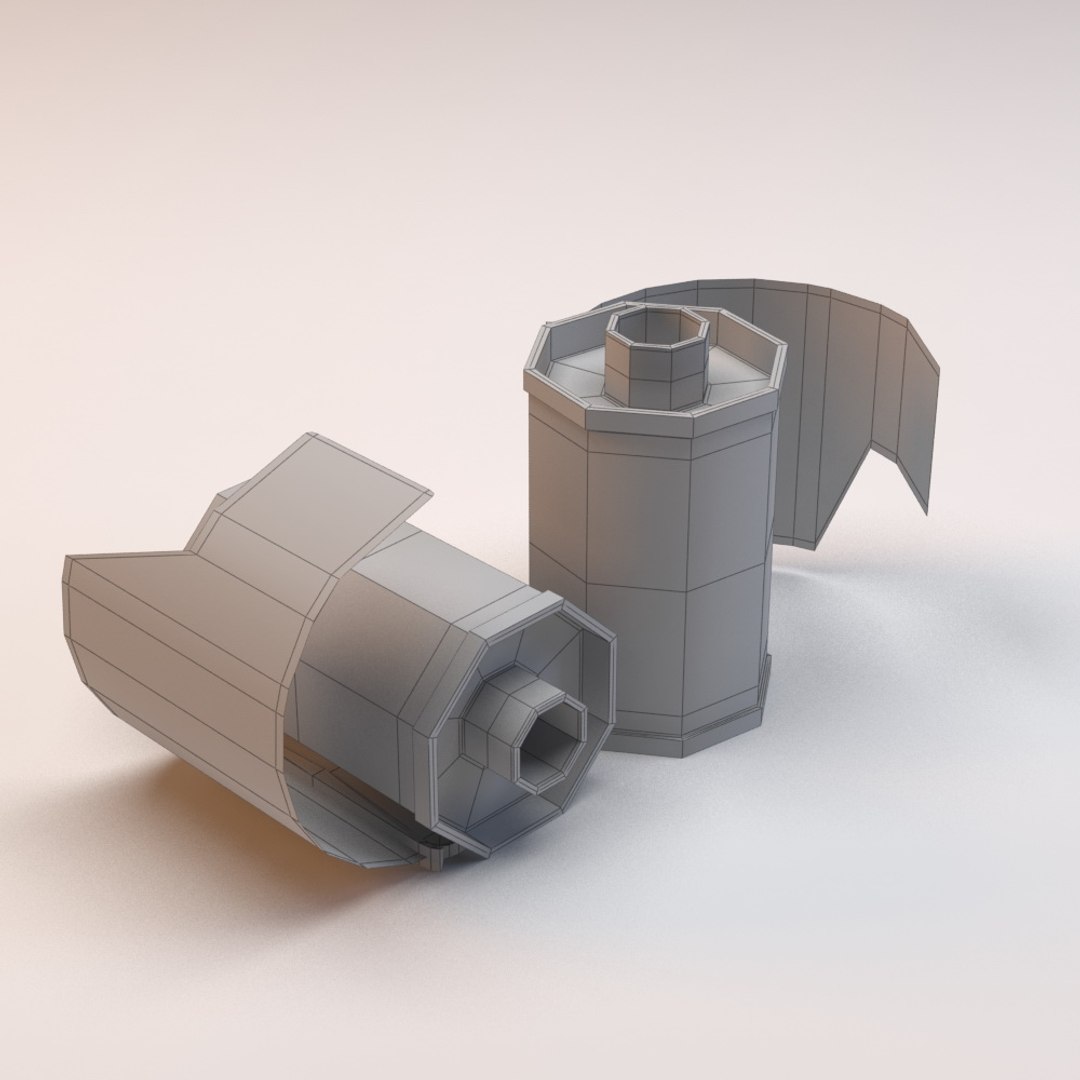 3d Model 35mm Film Roll