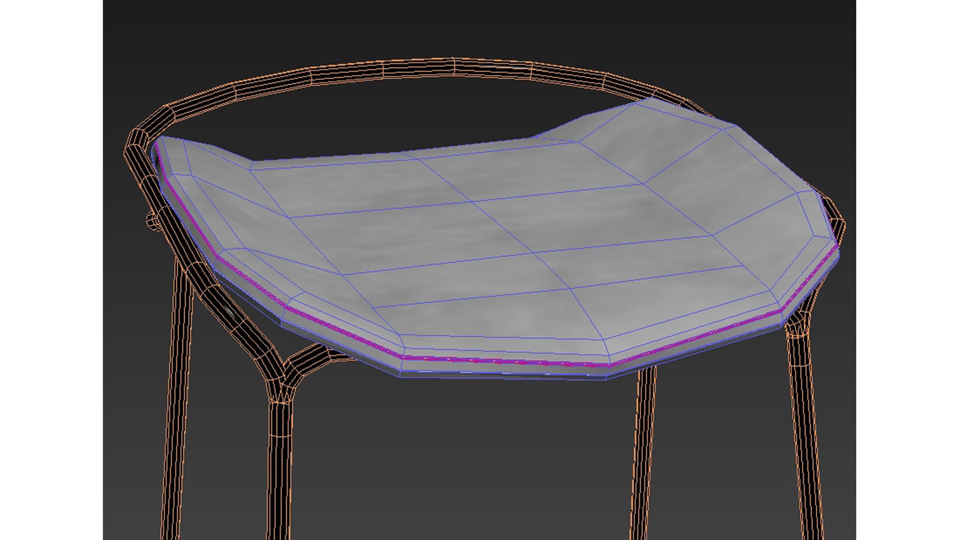 Prostoria Monk barstool model - TurboSquid 1892869