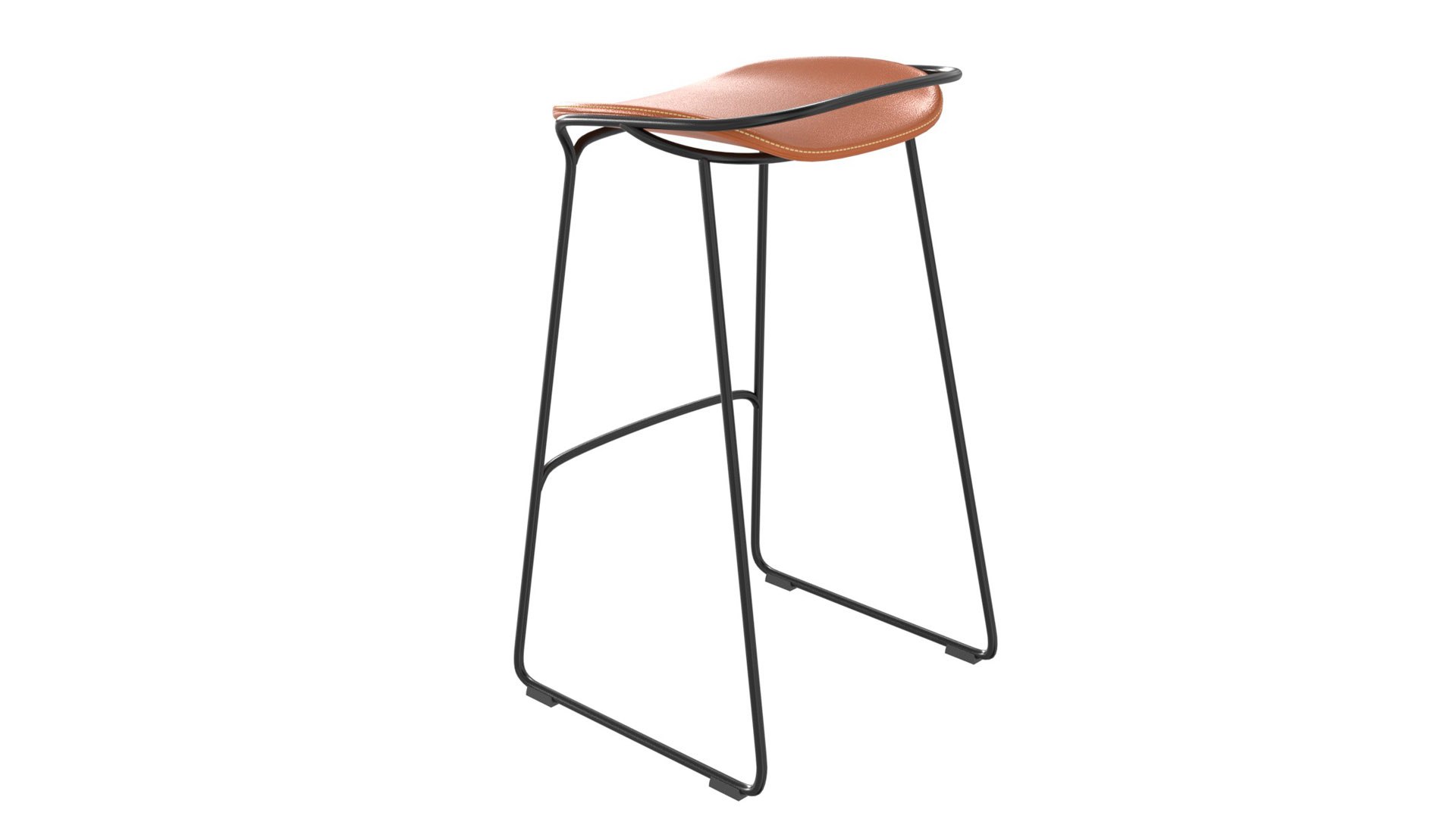 Prostoria Monk barstool model - TurboSquid 1892869