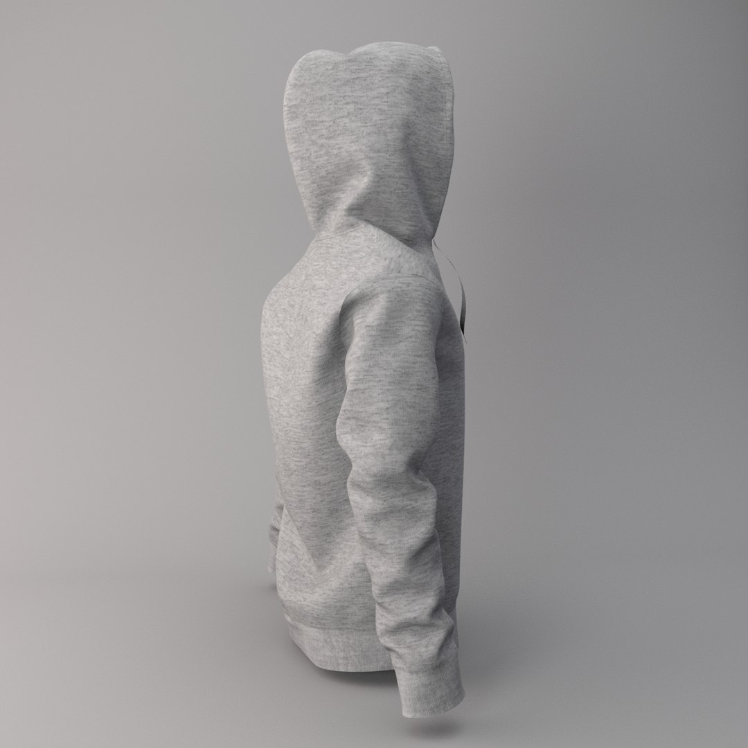 3D Model Hood Hoodie - TurboSquid 1231341