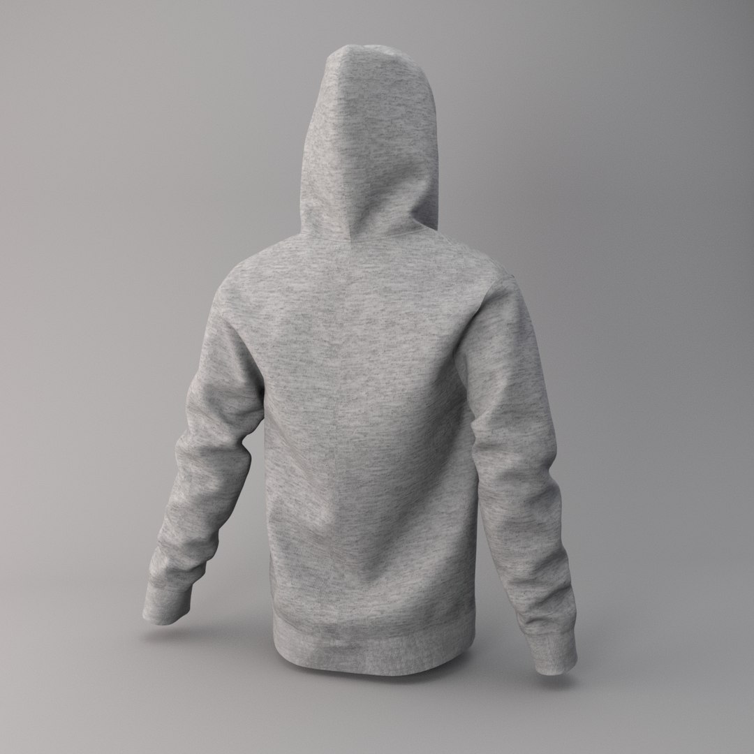 3D Model Hood Hoodie - TurboSquid 1231341