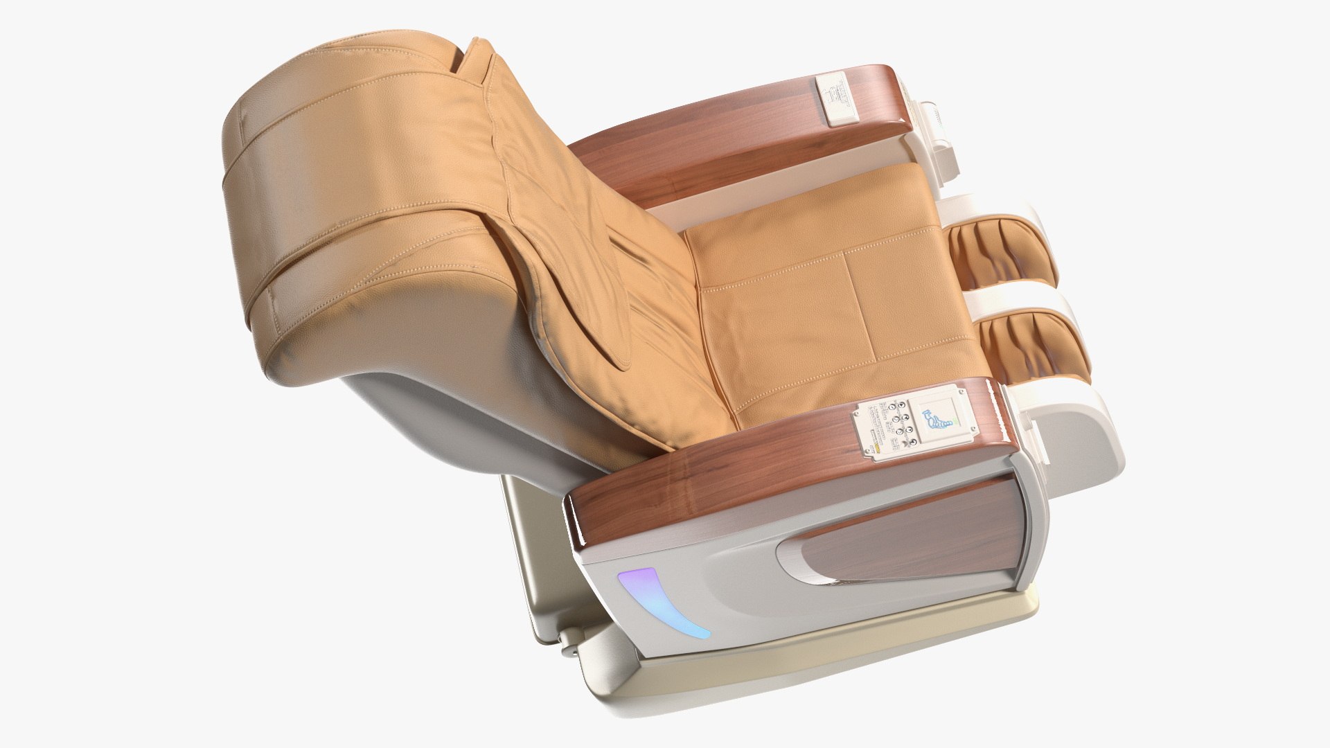 Massage Vending Chair Beige 3D model - TurboSquid 2174270