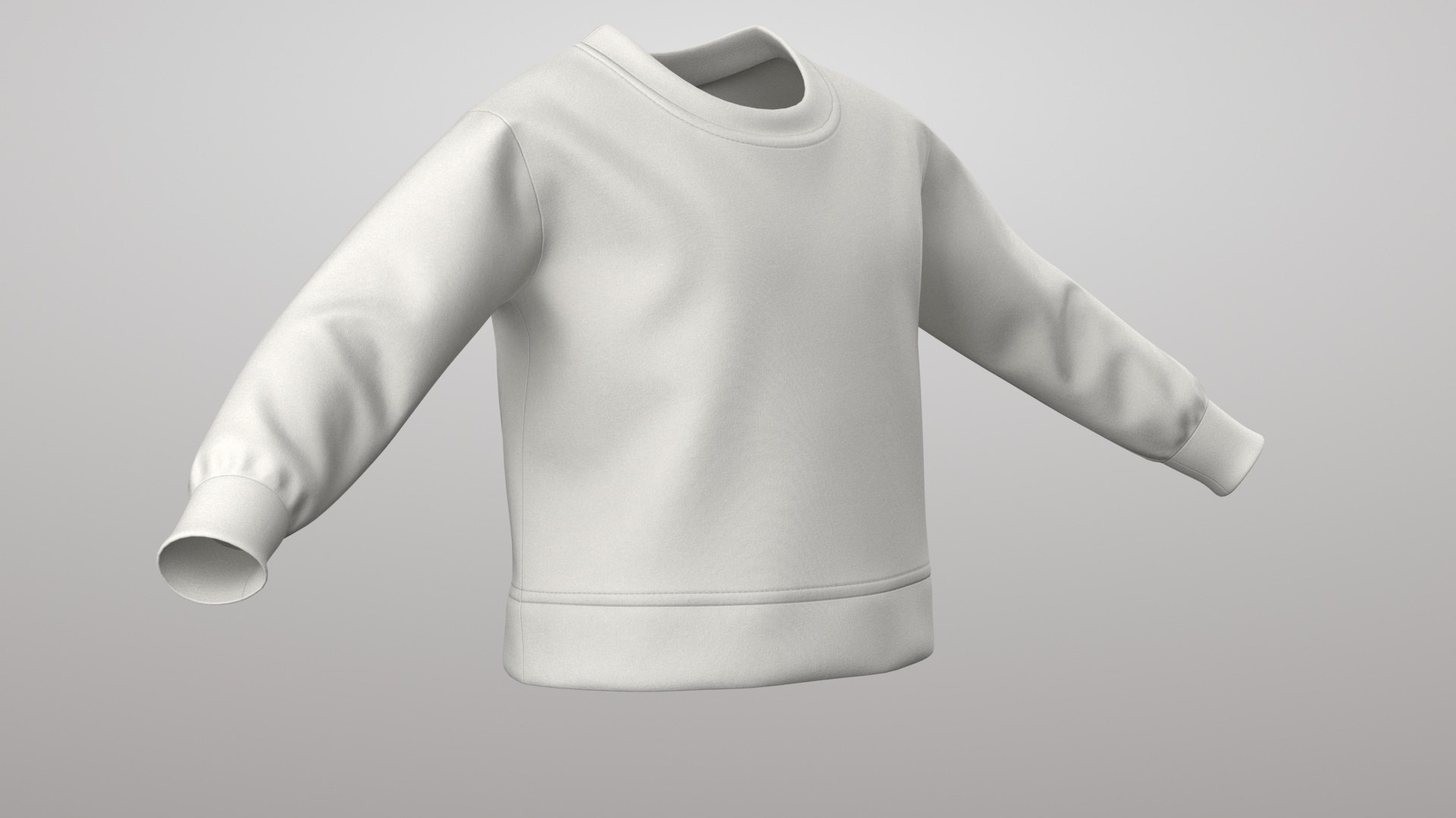 Sweater Baby PBR 3D Model - TurboSquid 2184200
