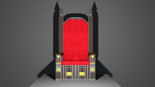 Blender Throne Models | TurboSquid