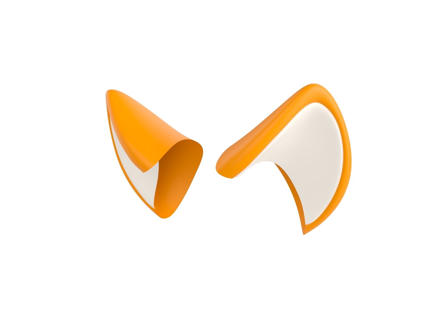 Cartoon Ears Pack 3D Model - TurboSquid 2252626