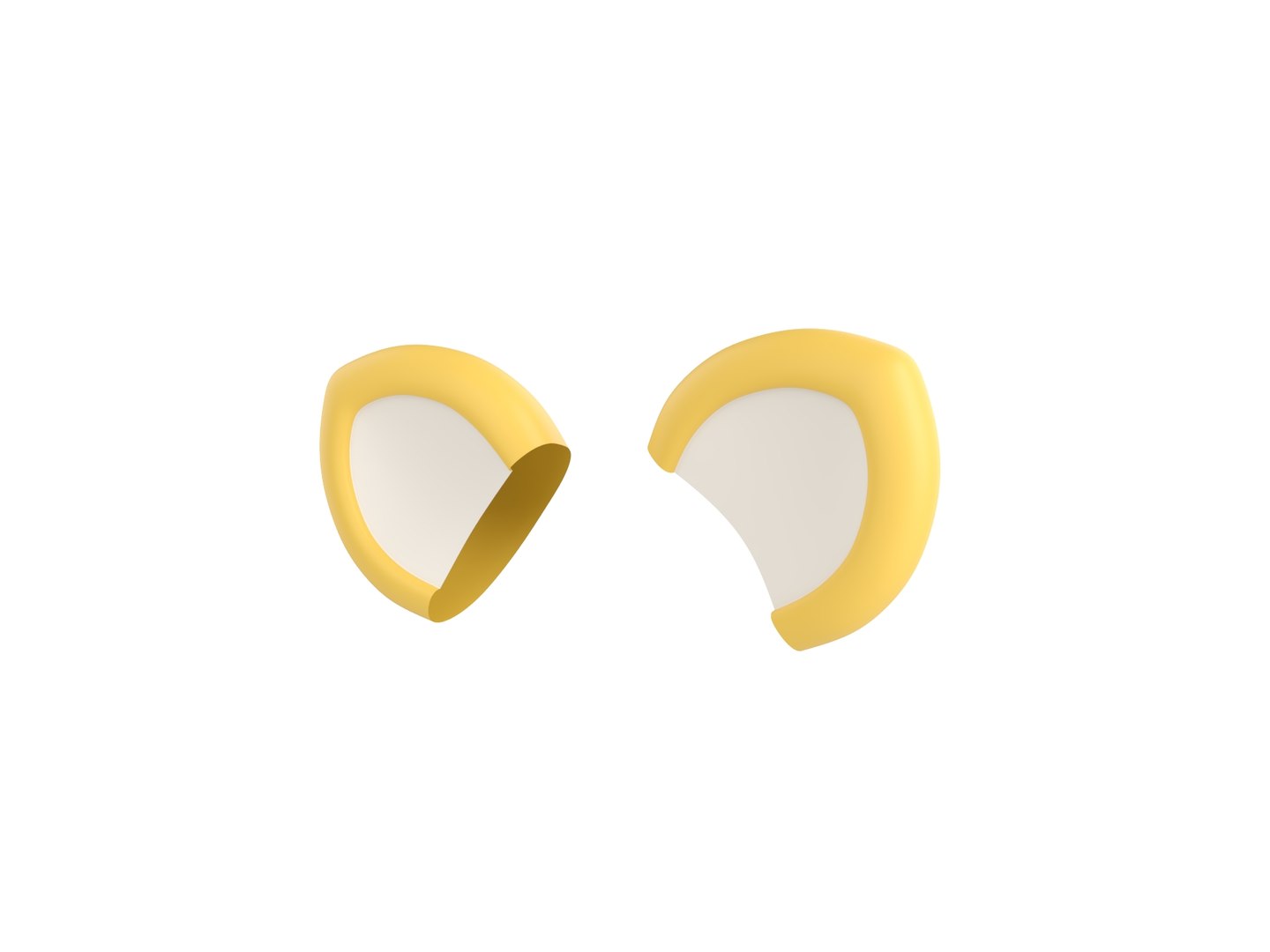 Cartoon Ears Pack 3D Model - TurboSquid 2252626