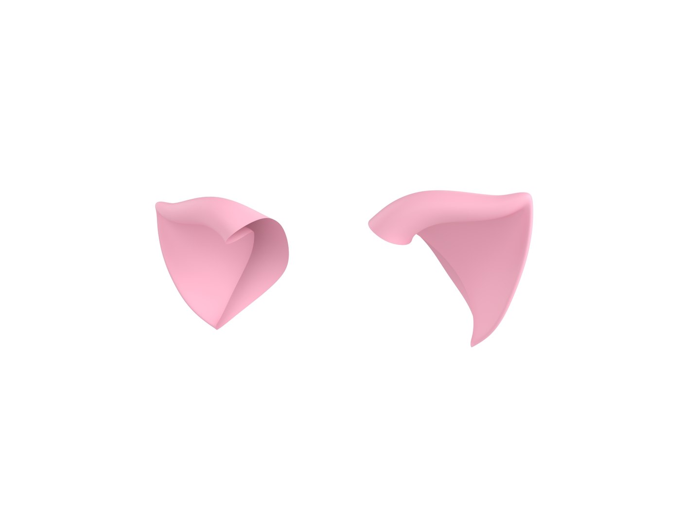 Cartoon Ears Pack 3D Model - TurboSquid 2252626