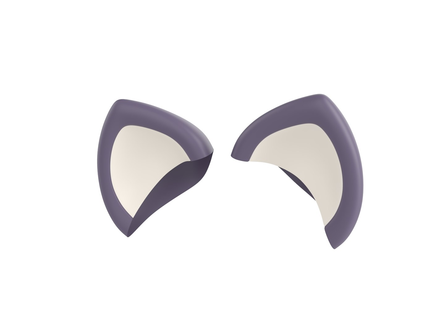 Cartoon Ears Pack 3D Model - TurboSquid 2252626