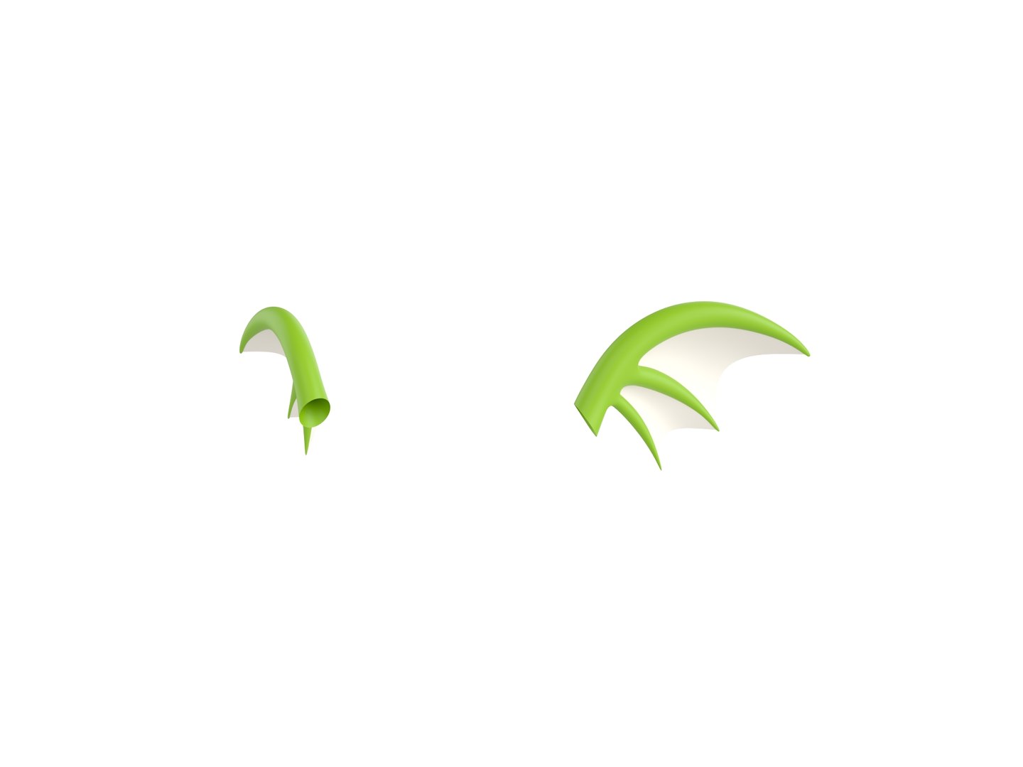 Cartoon Ears Pack 3D Model - TurboSquid 2252626