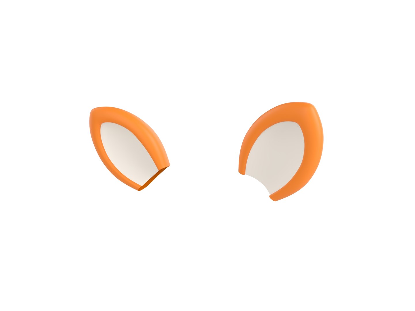 Cartoon Ears Pack 3D Model - TurboSquid 2252626