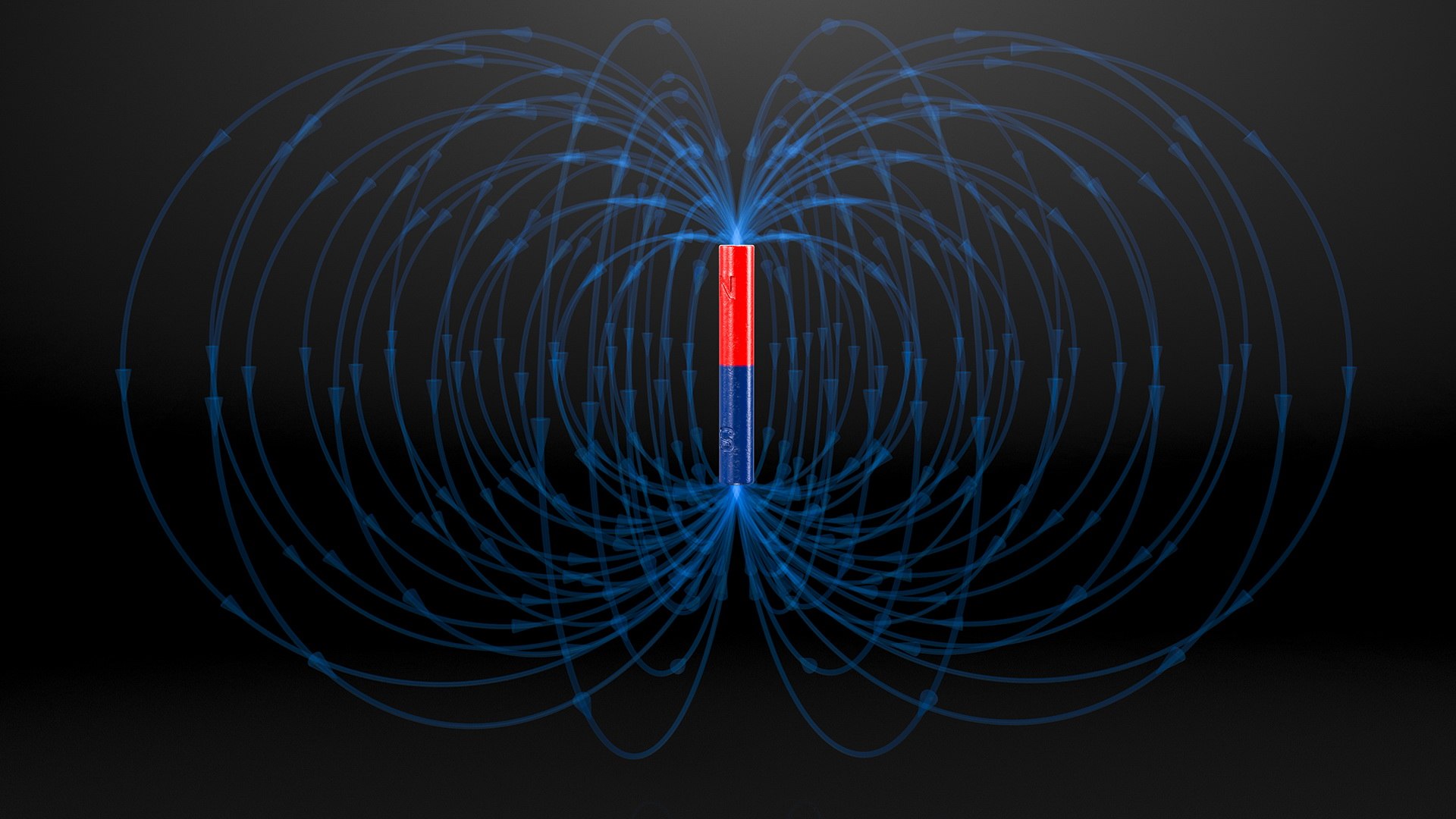 3D model magnetic field cylinder - TurboSquid 1700188