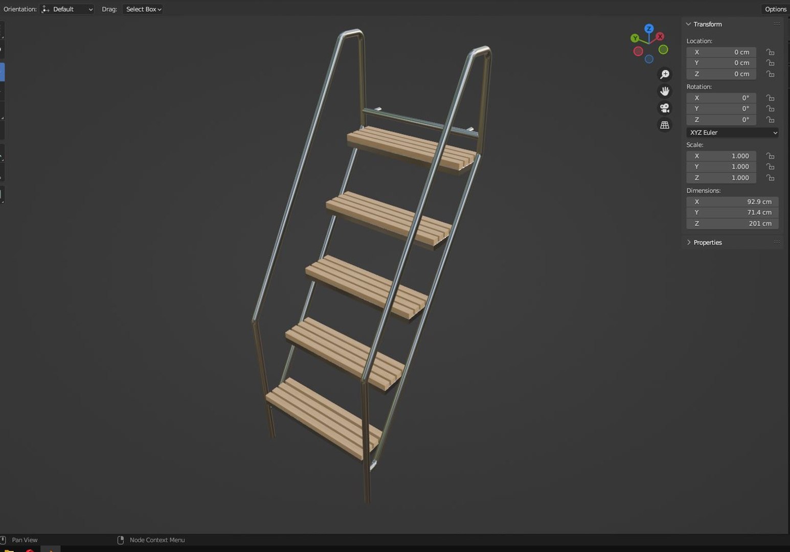 Free Stair Model - TurboSquid 2146711