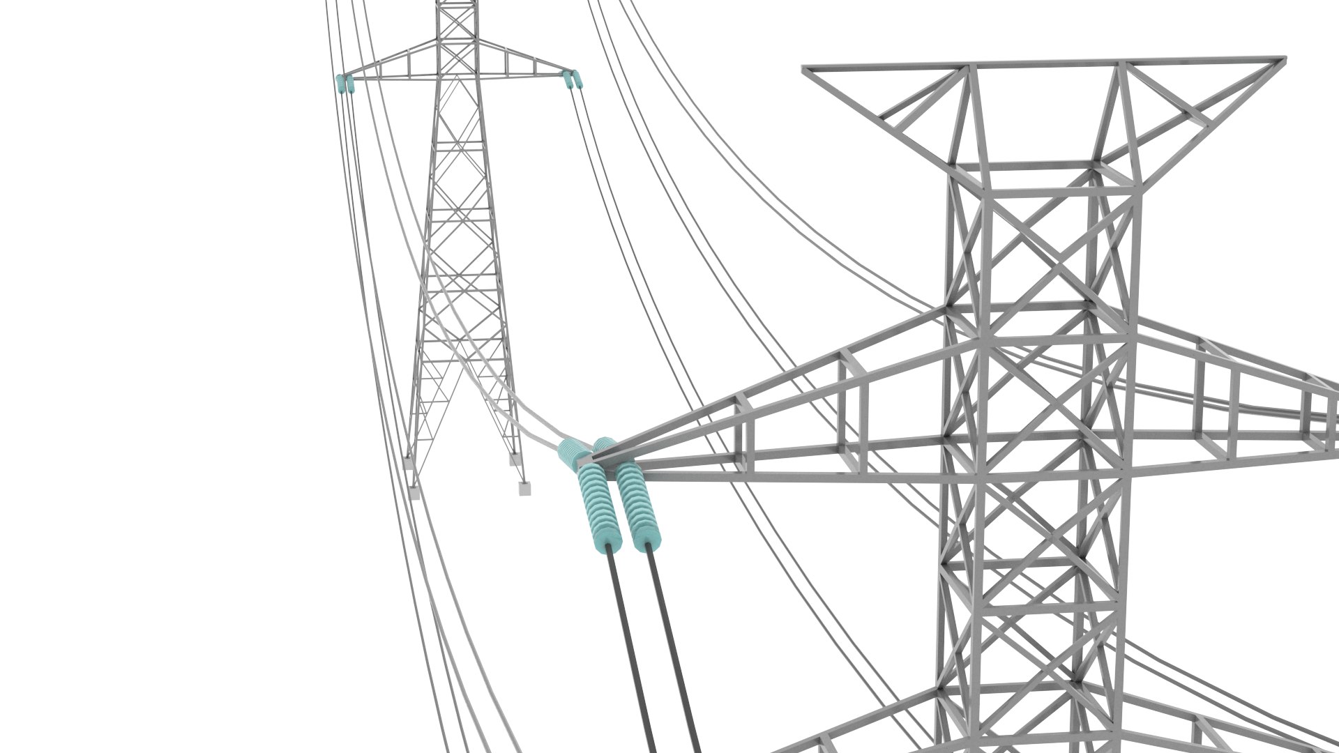 3D Model Power Line - TurboSquid 2252816