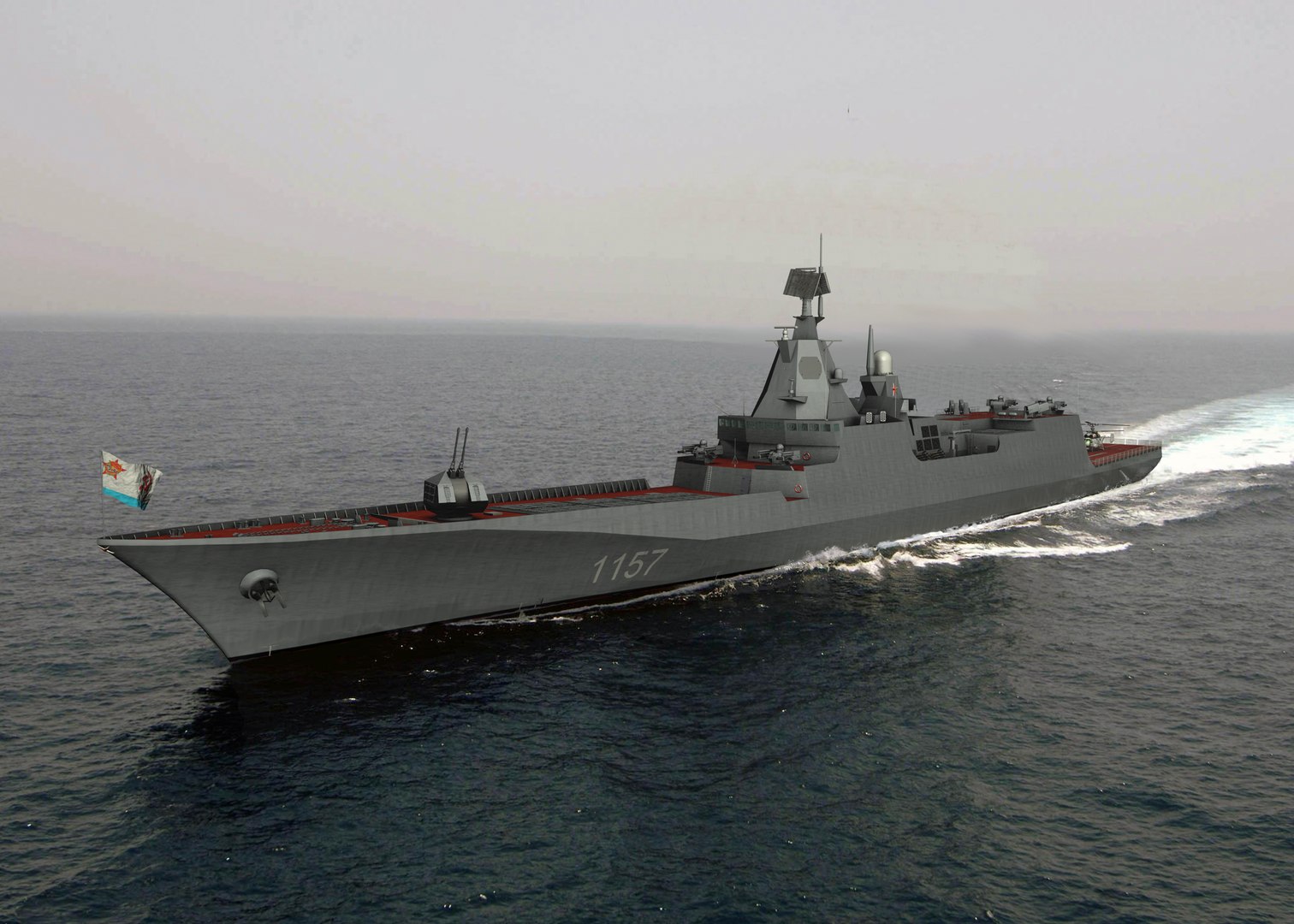 Russian Navy Destroyer Project 1157 3d Model