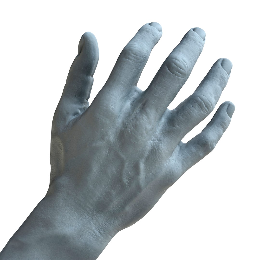 3D The Perfect Male Hand - TurboSquid 1915451