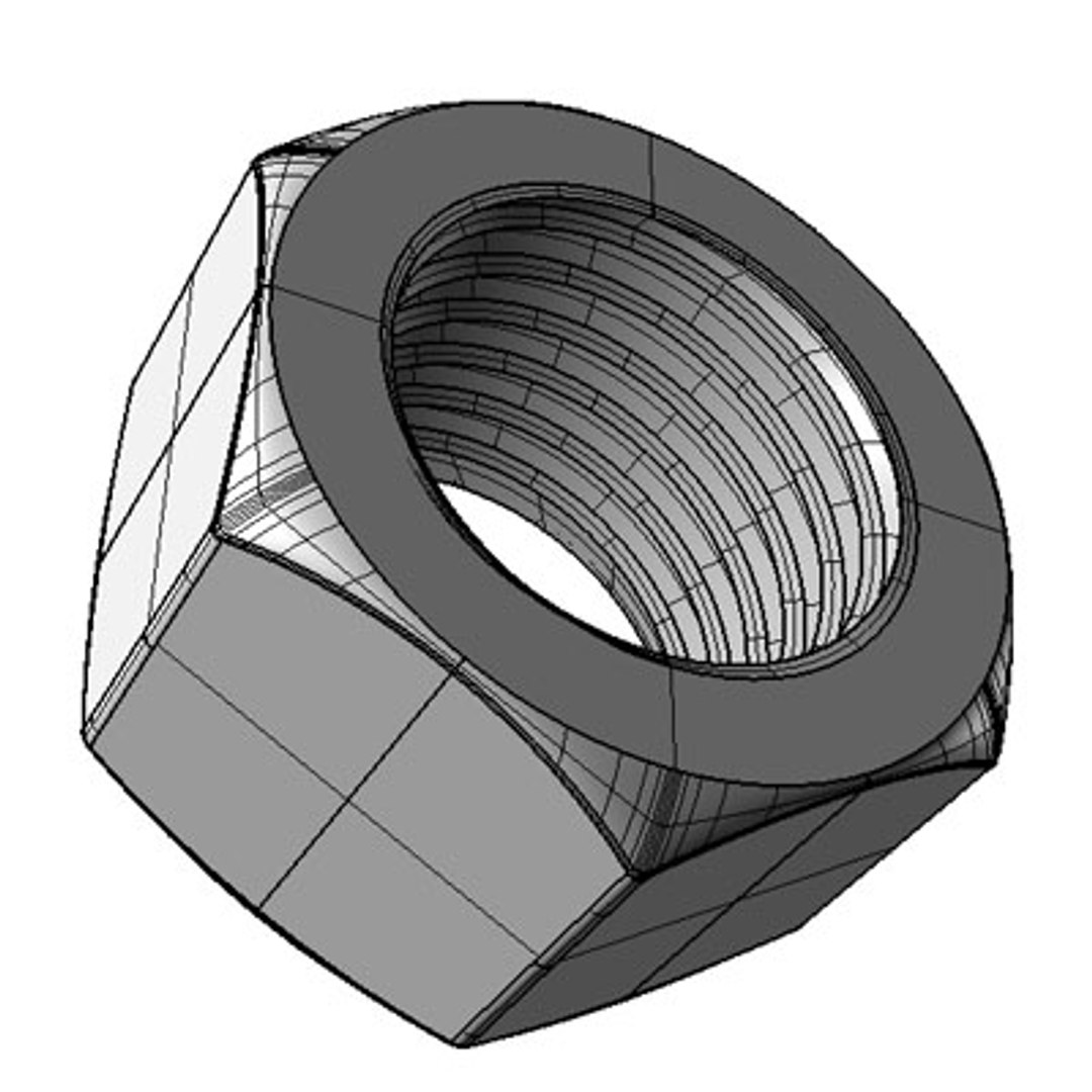 3d Model Nuts