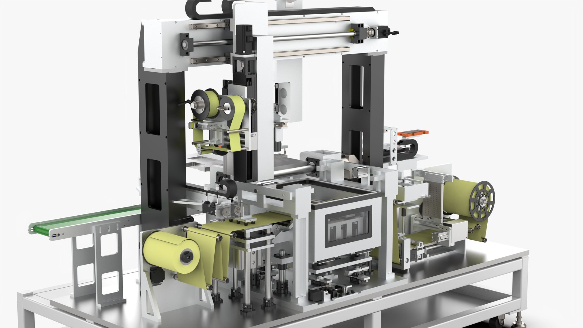 Fully Automatic 3D Bonding Machine 3D Model - TurboSquid 2022116