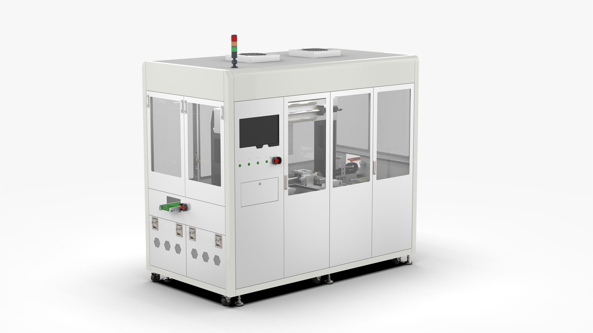 Fully Automatic 3D Bonding Machine 3D Model - TurboSquid 2022116