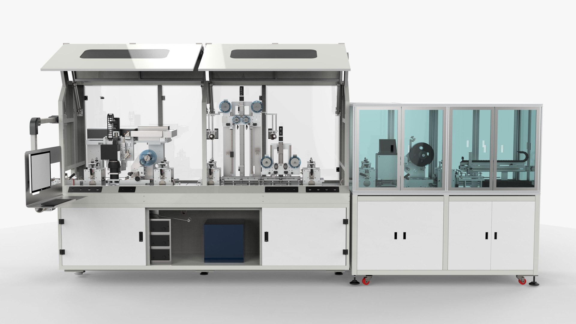 3D Automatic Copper Film Cutting And Testing Production Line ...