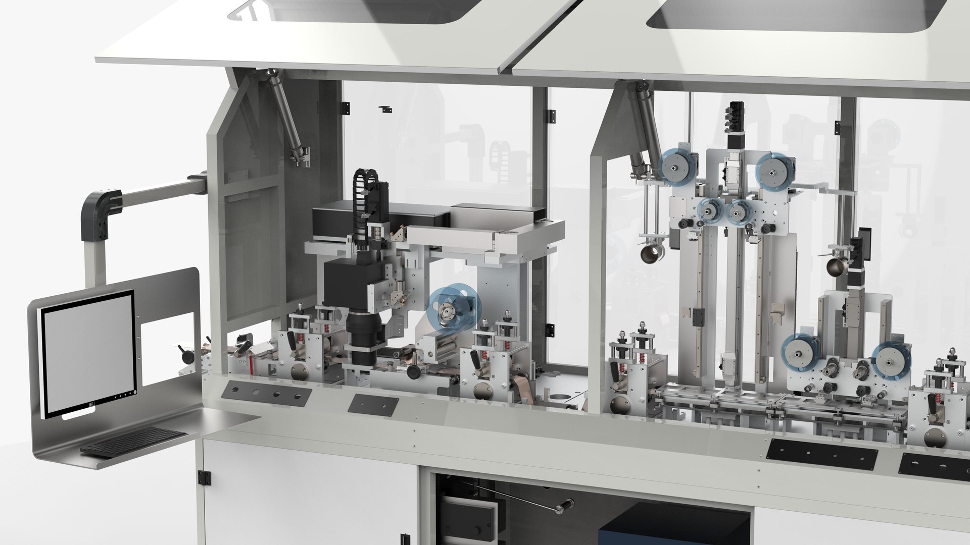 3D Automatic Copper Film Cutting And Testing Production Line ...