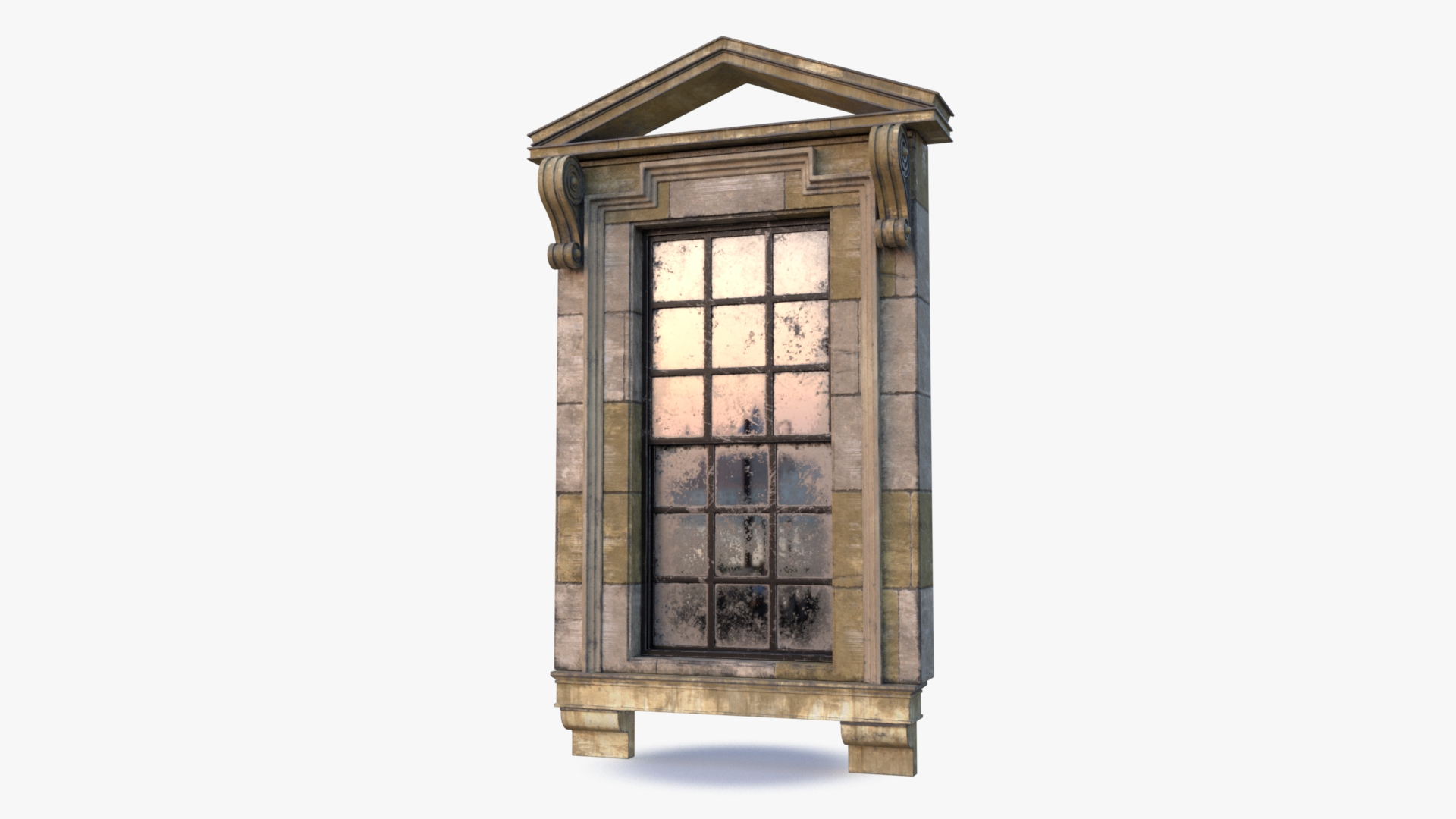 3D Cement Window 0004 Model - TurboSquid 1894293