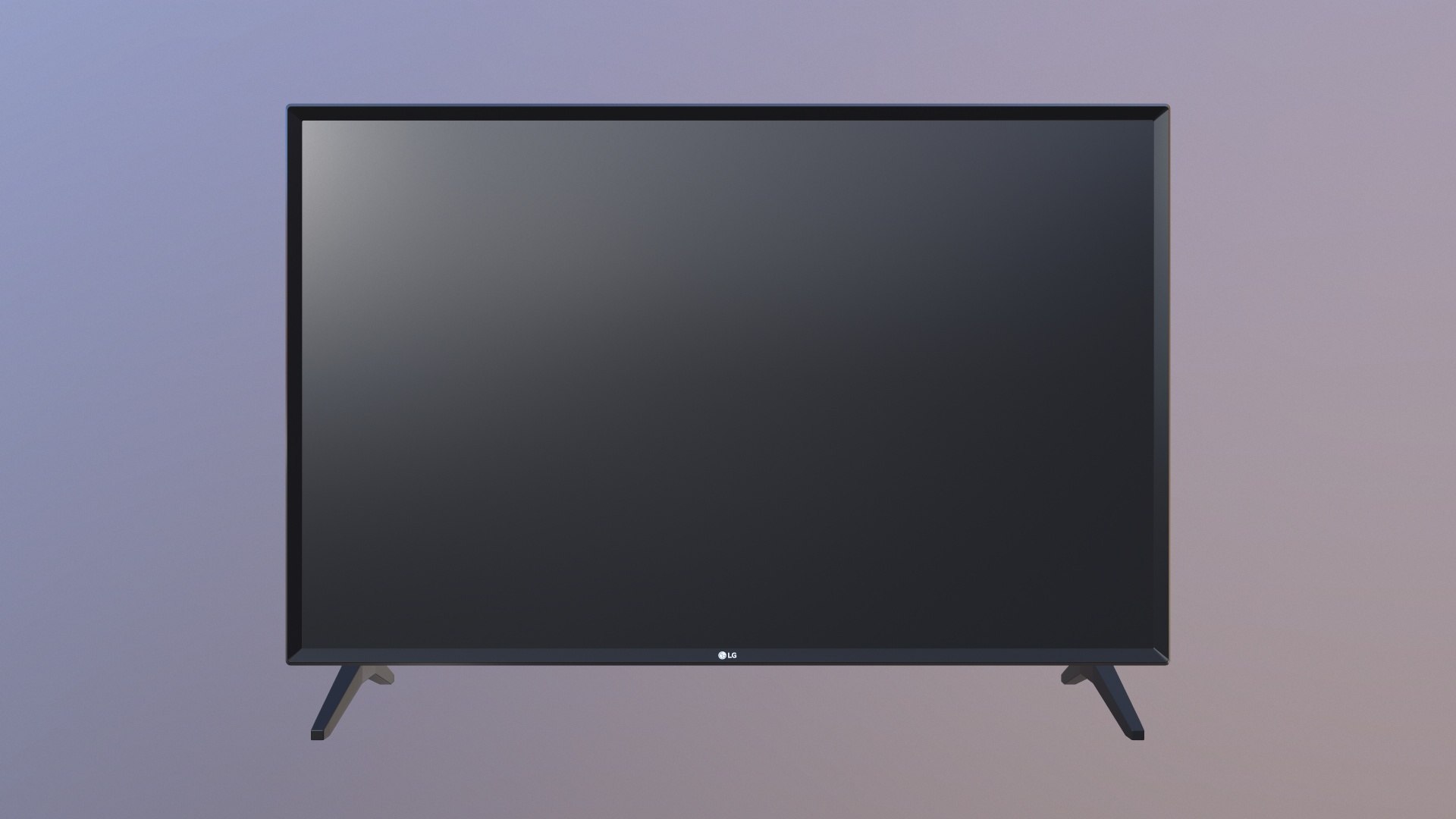 LG LED Television model - TurboSquid 2057524