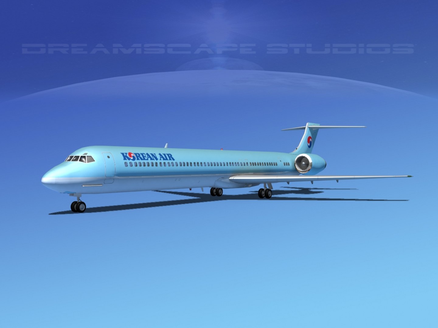3d Mcdonnell Douglas Md-80
