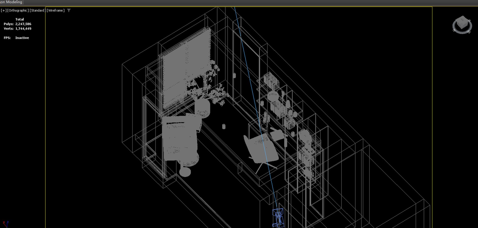 Modern Study Model 3D model - TurboSquid 2062213